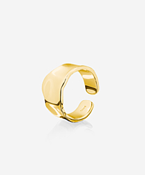 Bari golden-plated silver 925 ring | Loro Oro